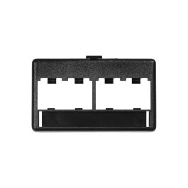 Panduit face plate, 4 knock outs - Mockett