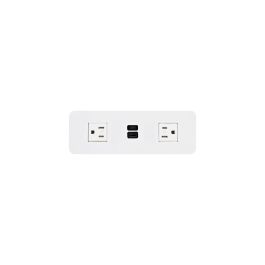 Surface Mount Power Grommet - 2 Electric/Dual USBC - Recessed Power ...