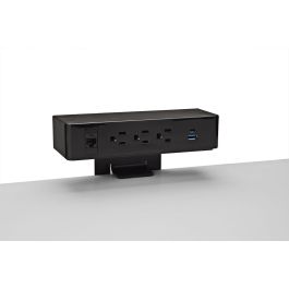 Clamp Mount Power Dock - 3 Power/Data/Dual USBA+C - Under Desk & Edge ...